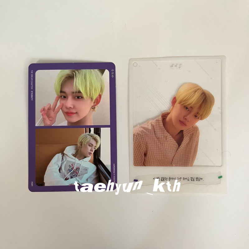 Txt YEONJUN : THE DREAM CHAPTER ETERNITY PHOTOCARDS | Shopee Philippines
