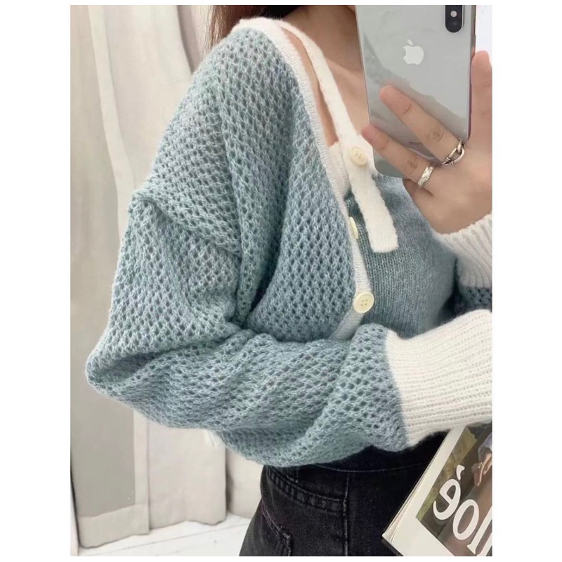 Candies knit one set (inner & outer) | Shopee Philippines