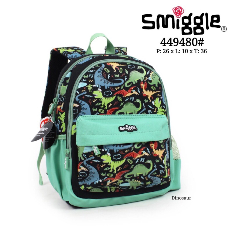 Smiggle Dino Wander Jr Backpack | Shopee Philippines