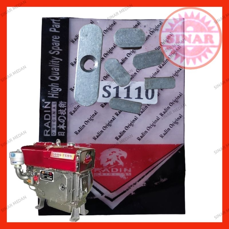 DONGFENG S1115 SPI SET S195 S1100 S1110 FLAT KEY SET 6 PCS | Shopee ...