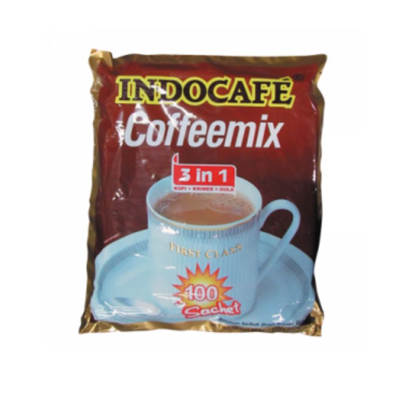Coffeemix 3 in 1 Indocafe BAG Contents 100 x 20g | Shopee Philippines