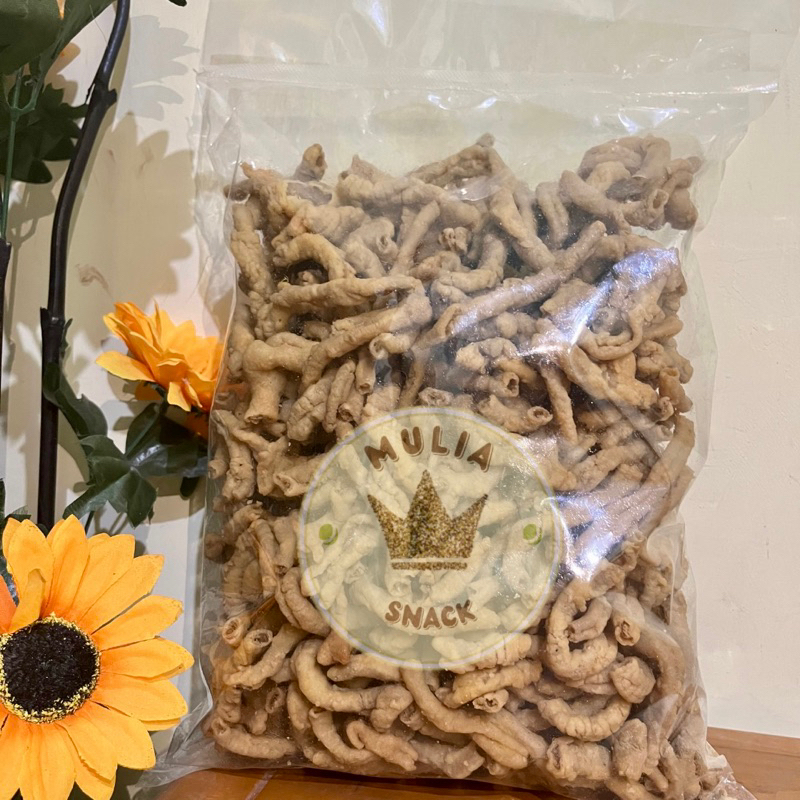 Chicken Intestine Chips 1kg/crispy Intestine PREMIUM quality Savory ...