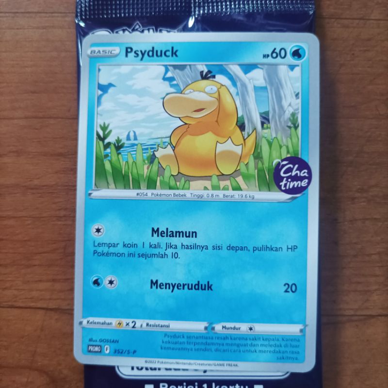 Chatime Pikachu Pack Pokemon Game Card Tcg Charizard Psyduck Eevee Pikachu Snorlax Mewtwo