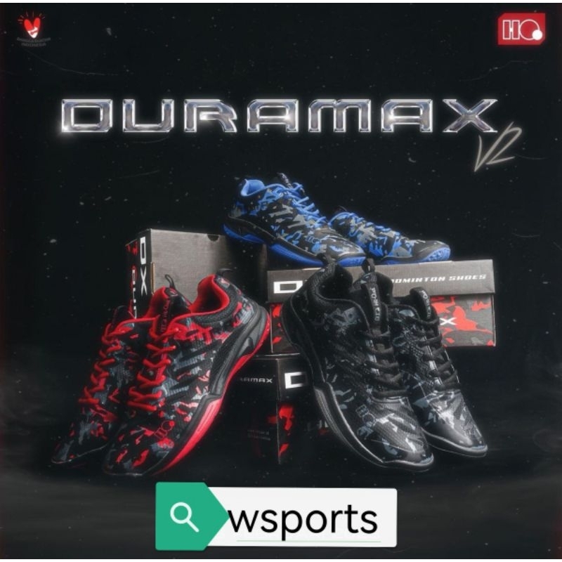 Hiqua Hi Qua DURAMAX V2 Badminton Shoes ORIGINAL | Shopee Philippines