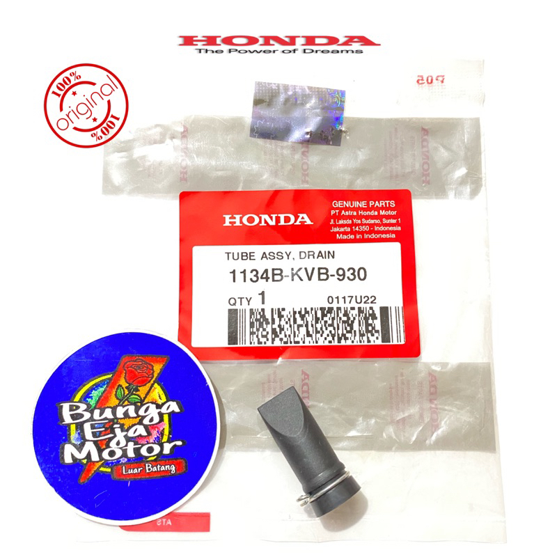 RUBBER DRAIN LID CVT TUBE DRAIN BEAT VARIO PCX SCOOPY ORIGINAL | Shopee ...