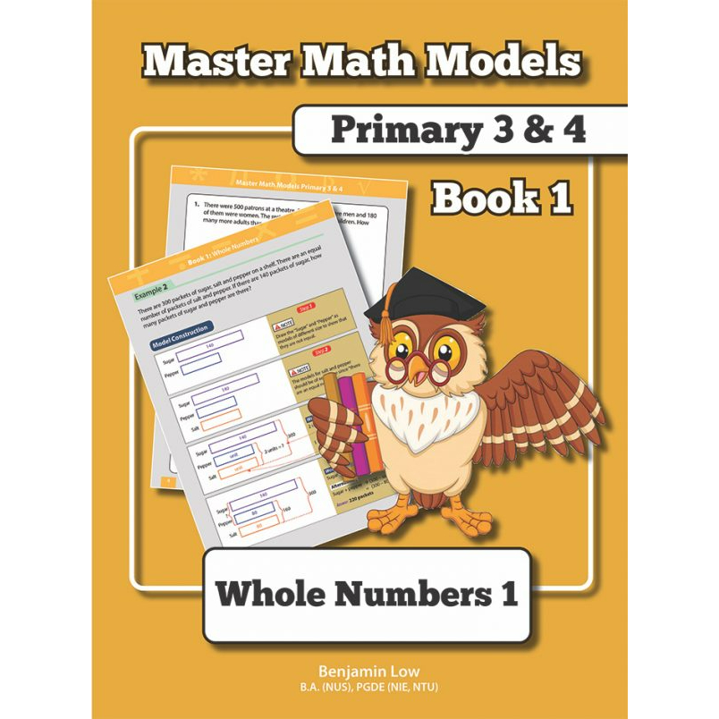 Primary 3 & 4 Master Math Models Book 1 – Whole Numbers 1 | Shopee ...