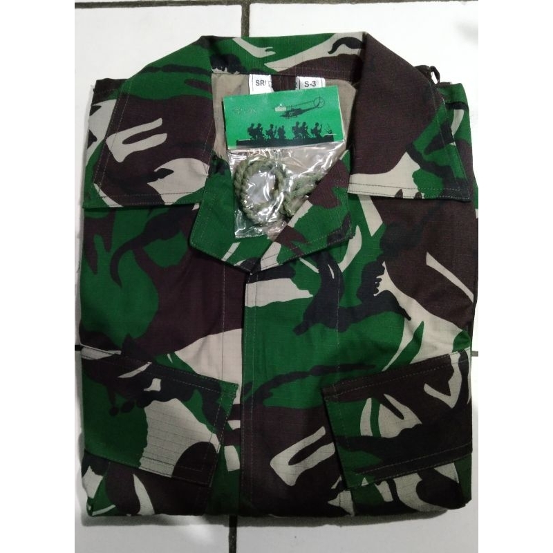 Pdl TNI AD Clothes | Official Uniform Of The ORIGINAL 2022 Ration Of ...