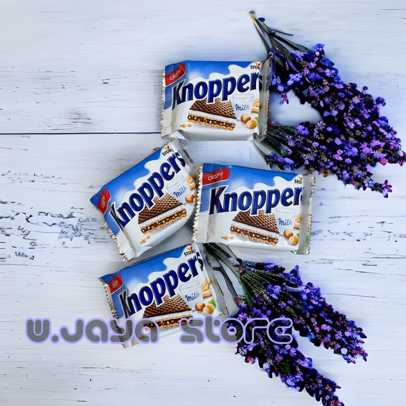 Knoppers Milk Crispy Wafer Single Pack 25g | Shopee Philippines