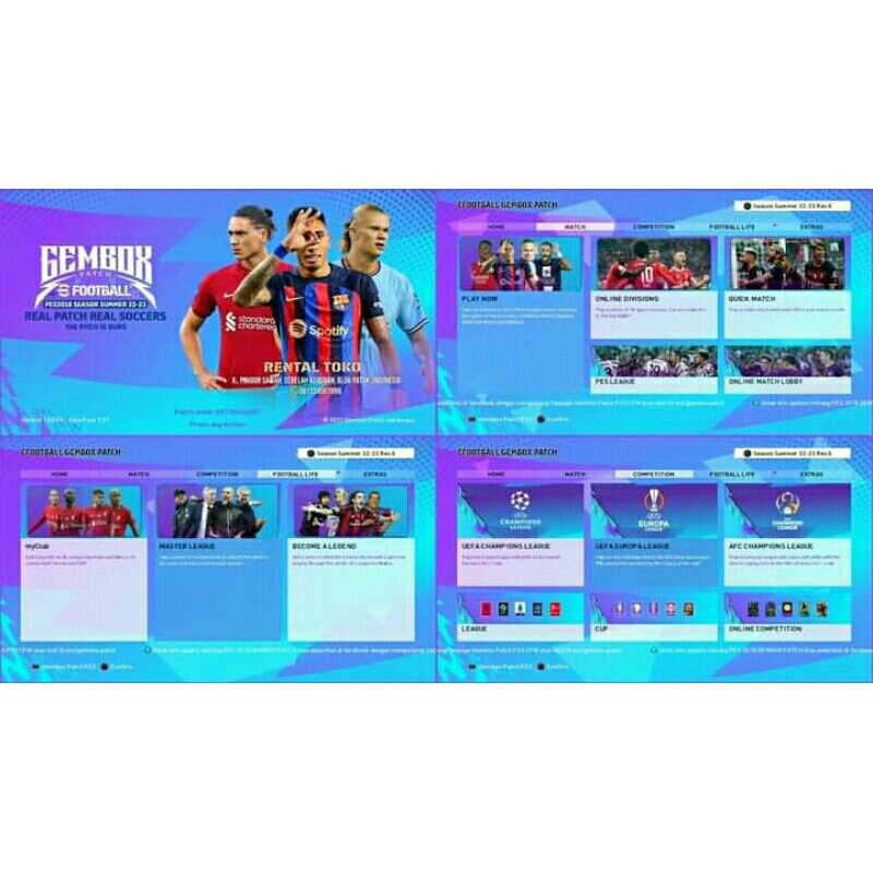 Efootball New SeasonsPS3 Patch PES 2023 Original | Shopee Philippines
