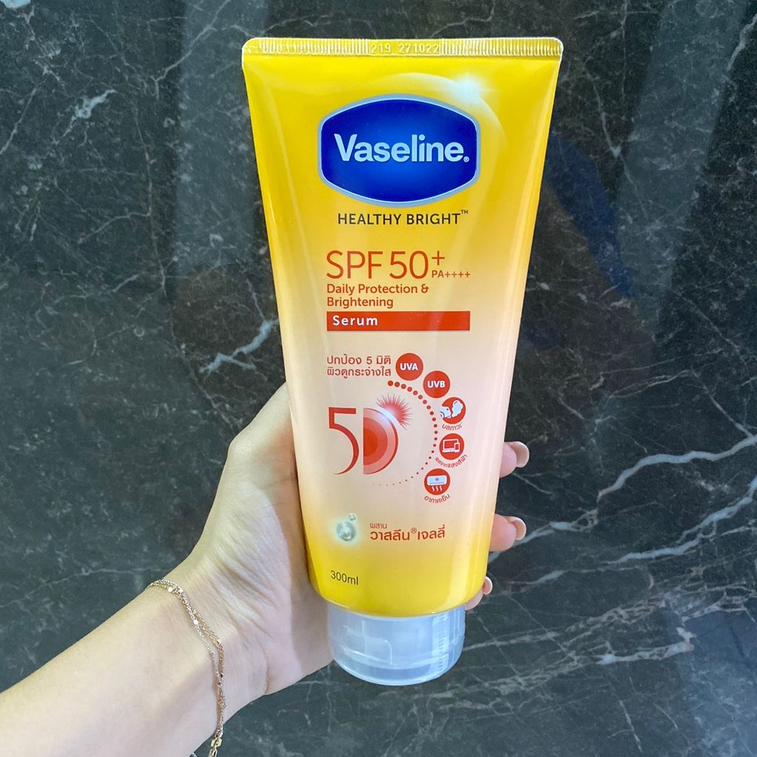 Vaseline Daily Protection & Brightening Serum SPF50+ PA++++ Thailand ...