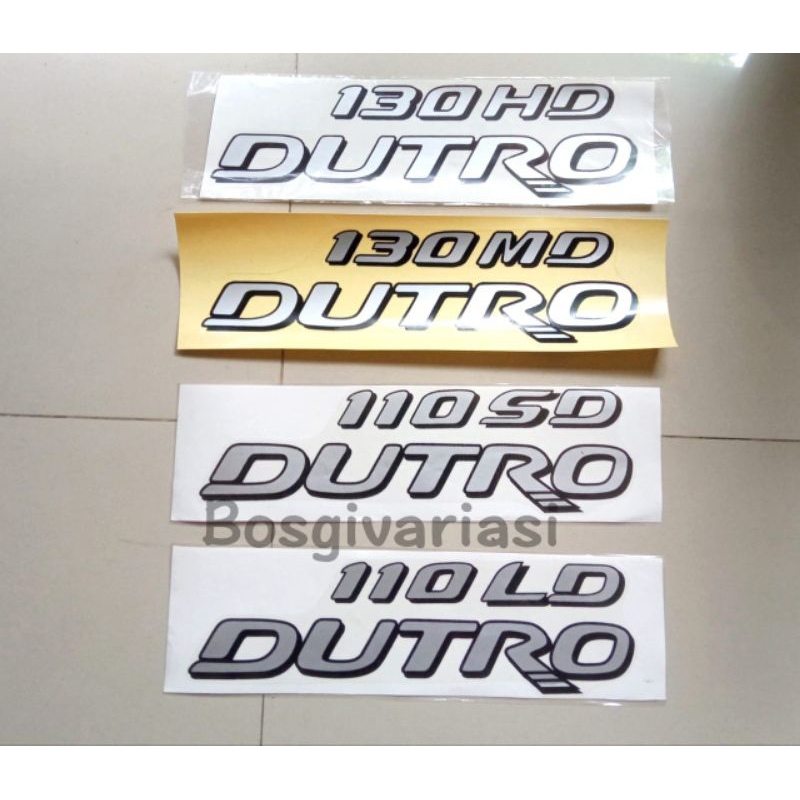 Dutro 130 Hd Sticker/Dutro 130ms Sticker/Dutro 110 SD Sticker/Dutro ...
