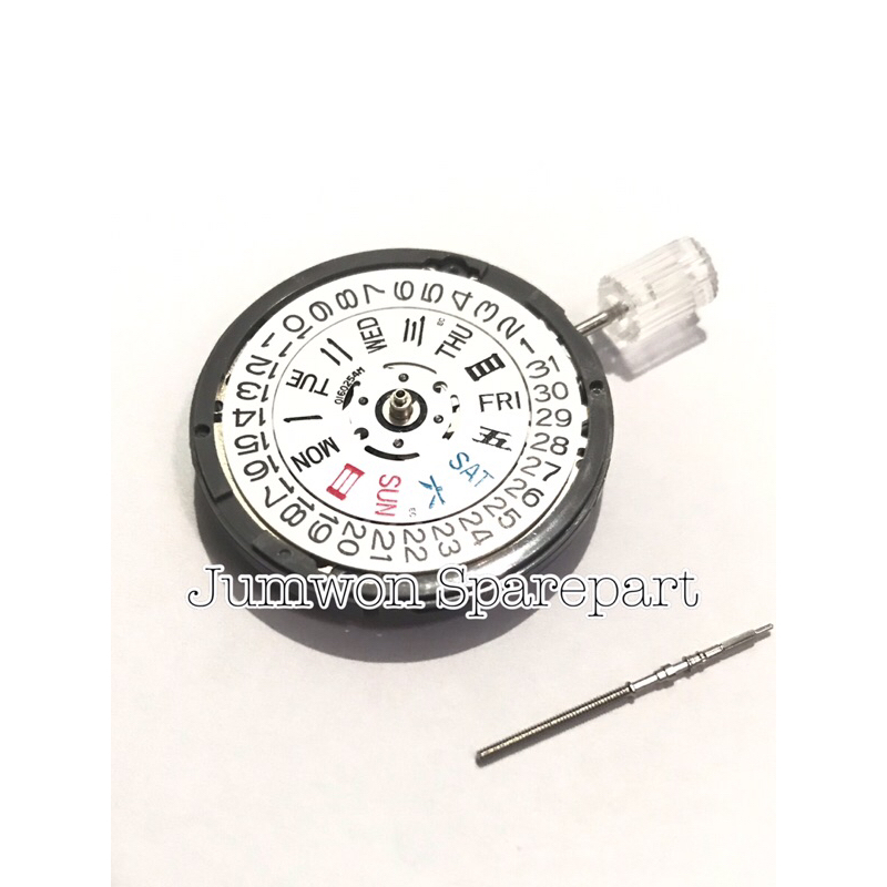 MESIN Seiko NH36 NH 36 NH-36 Watch Movement NH36 Side Day Date | Shopee ...