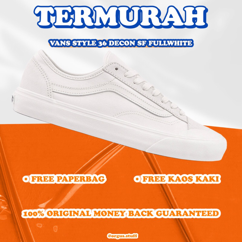 Vans STYLE 36 DECON SF Original UNISEX (100% Original Guarantee ...