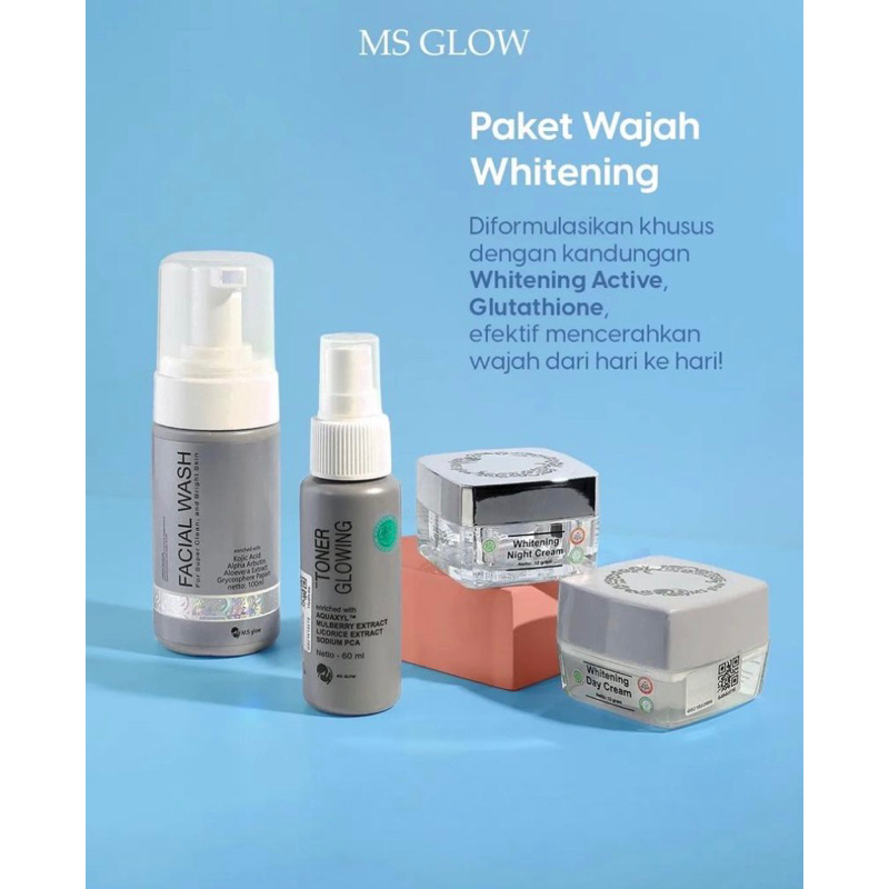 Ms GLOW ORI BARCODE WHITENING Package | Shopee Philippines