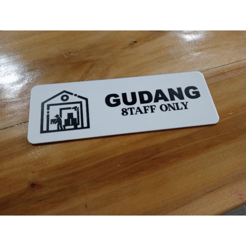 Warehouse Staff Room Labels | Staff warehouse signage only | Shopee ...