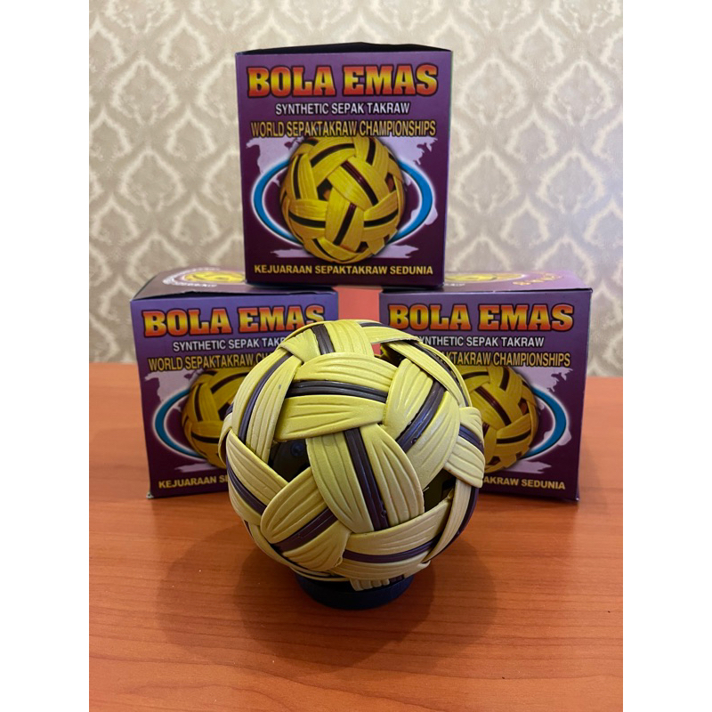 Takraw Ball Gold Ball / Mas World Soccer Takraw Championships Ball ...
