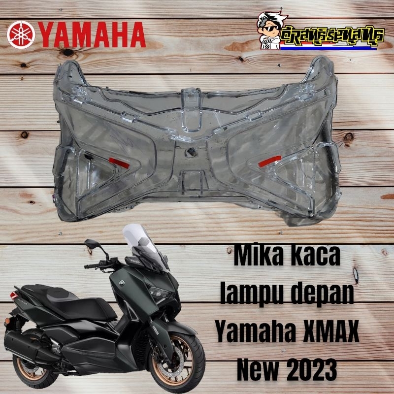Original Yamaha XMAX X MAX New 2023 headlight glass mica | Shopee ...