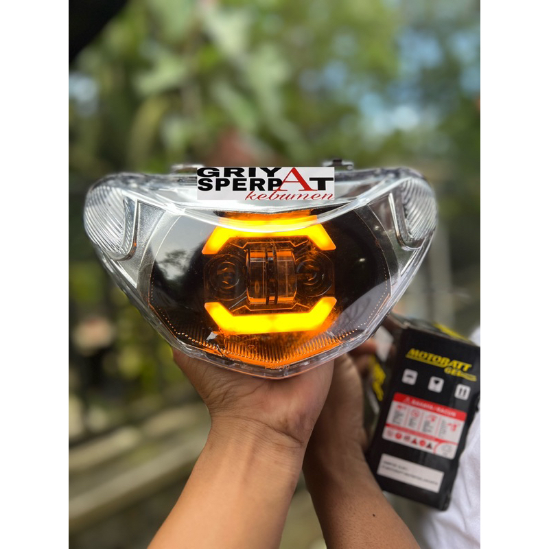 MIO NEW MIO SMILE LED HEADLIGHTS | Shopee Philippines