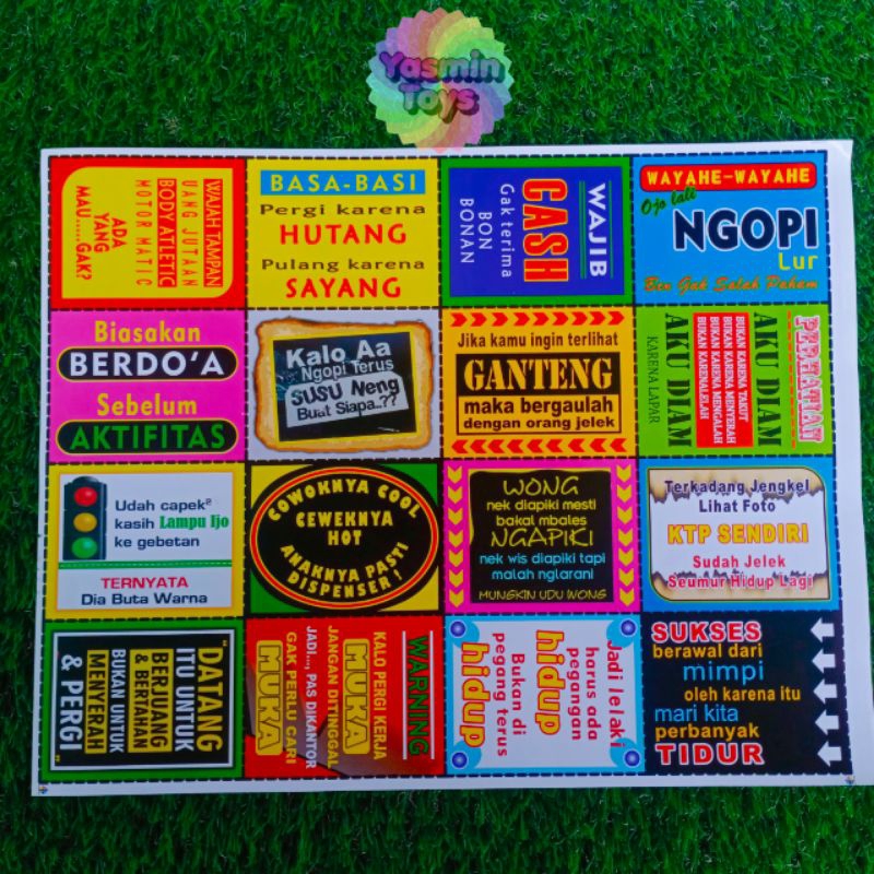 Sticker Words Of The Koran | Shopee Philippines