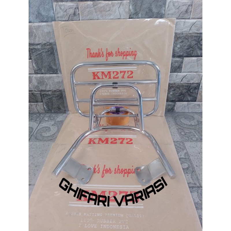 Yamaha Grand Filano, Fazzio, Mirrorless Motorcycle Back rack Luggage ...