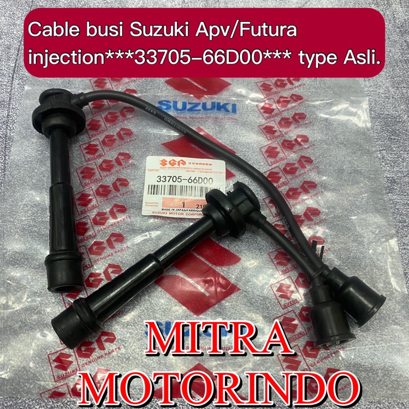 Suzuki apv/futura injection spark plug cable 33705-66D00 | Shopee ...