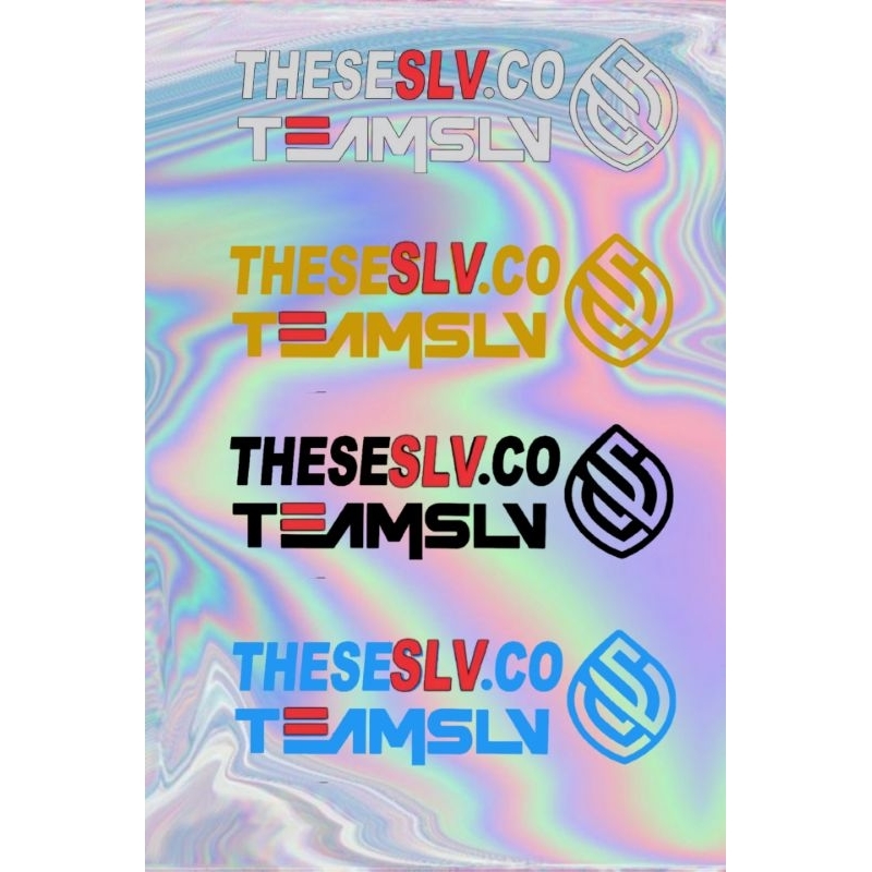 Stieker Viral TeamSlv Stickers Theseslv.co Stickers Slv Logo Stickers ...