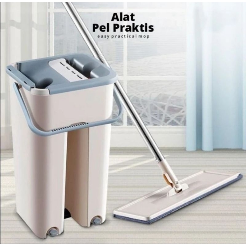 Practical Ultra Mop Square Shape Flat Mop Multi-Purpose Square Shape ...