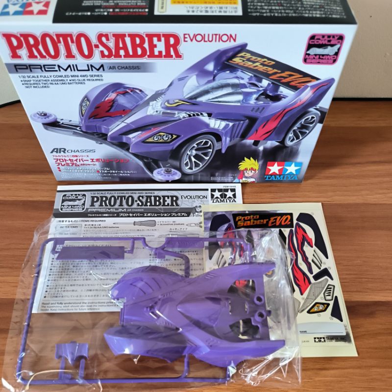 Tamiya 19448 Body Proto Saber Evolution Premium Original/Proto Saber ...