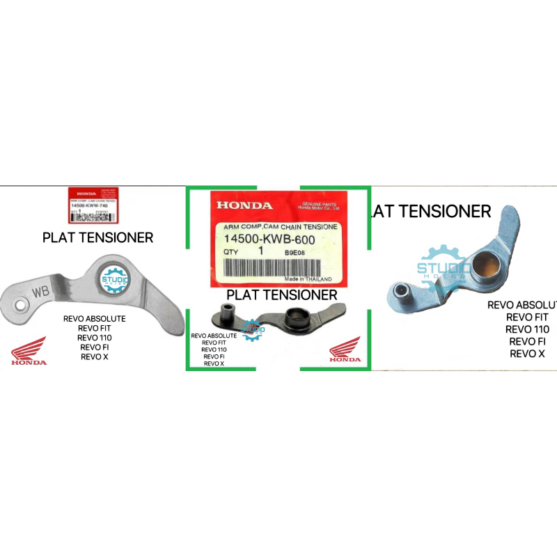 Small Tensioner Gear Roller Plate Keteng Arm Comp Cam Chain Revo ABS ...
