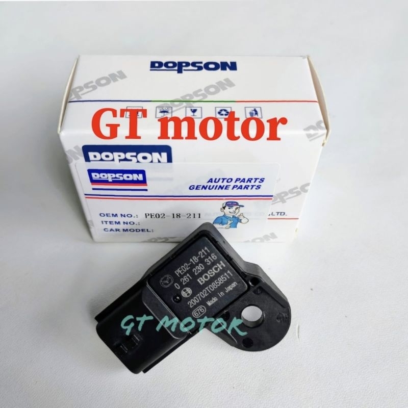 Pe0218211 Pressure SENSOR BOOST MAP MAZDA 2 3 6 CX3 CX5 BIANTE SKYACTIV ...