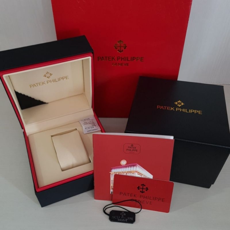 Pp PATEK PHILIPPE Brand Watch box Original model fullset | Shopee ...