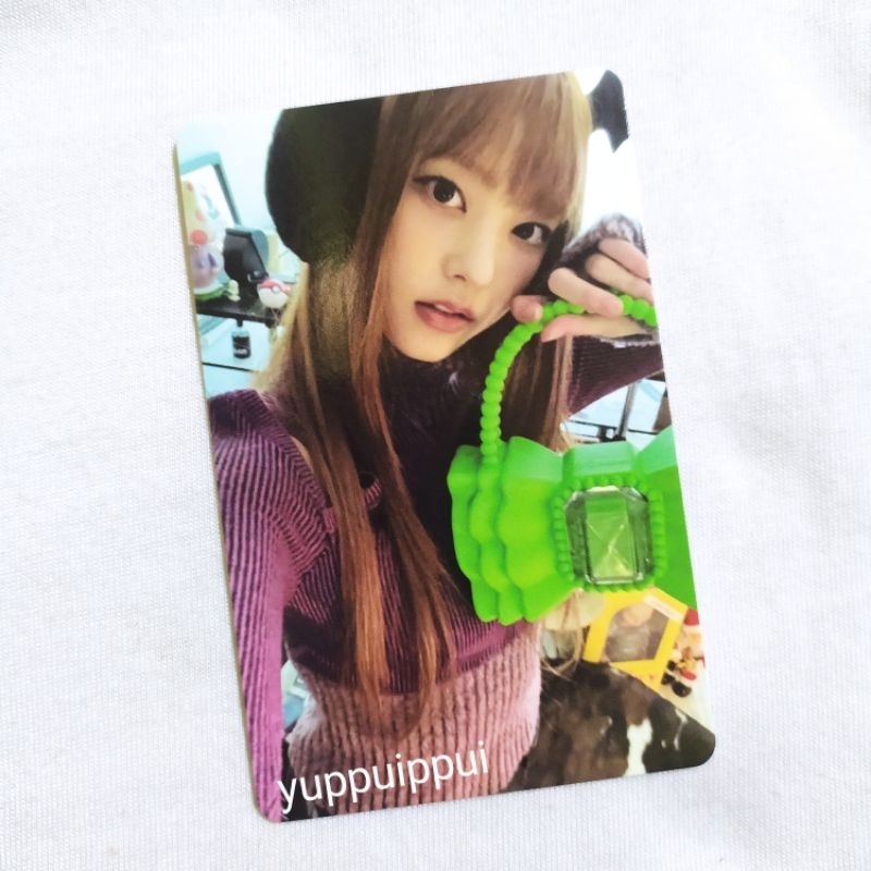 Photocard haerin NewJeans OMG Message Card ver Official pc haerin ditto ...