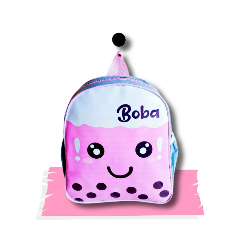 Boba Kindergarten And paud Backpack | Shopee Philippines