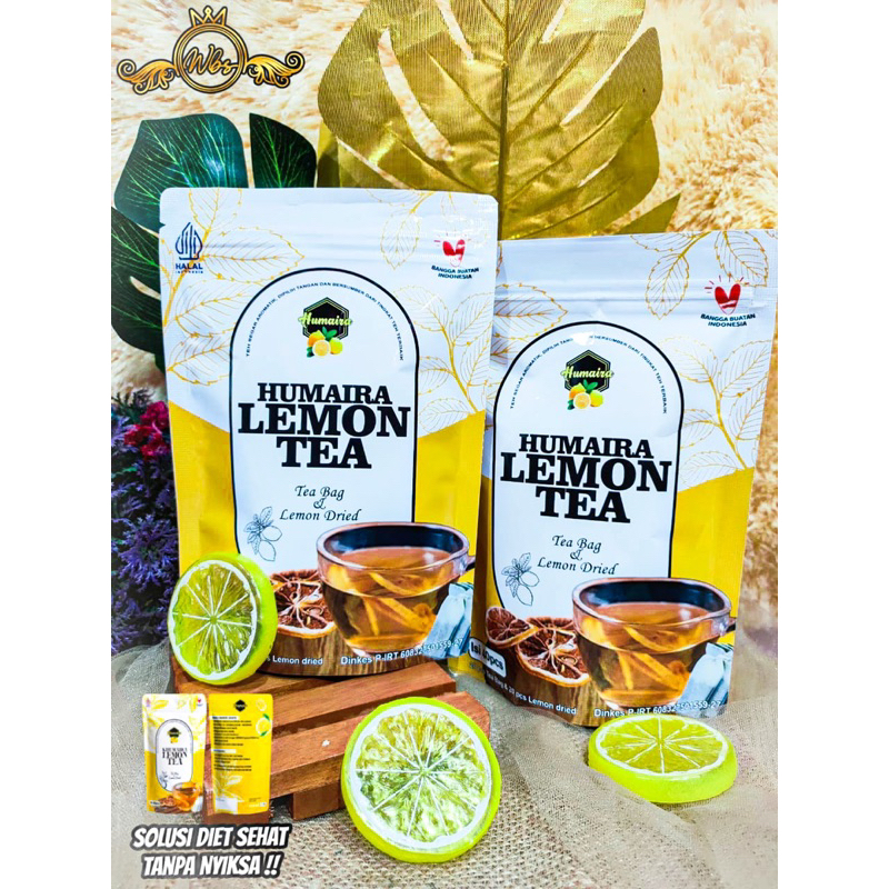 Humaira Lemon tea Natural herbal Slimming tea | Shopee Philippines
