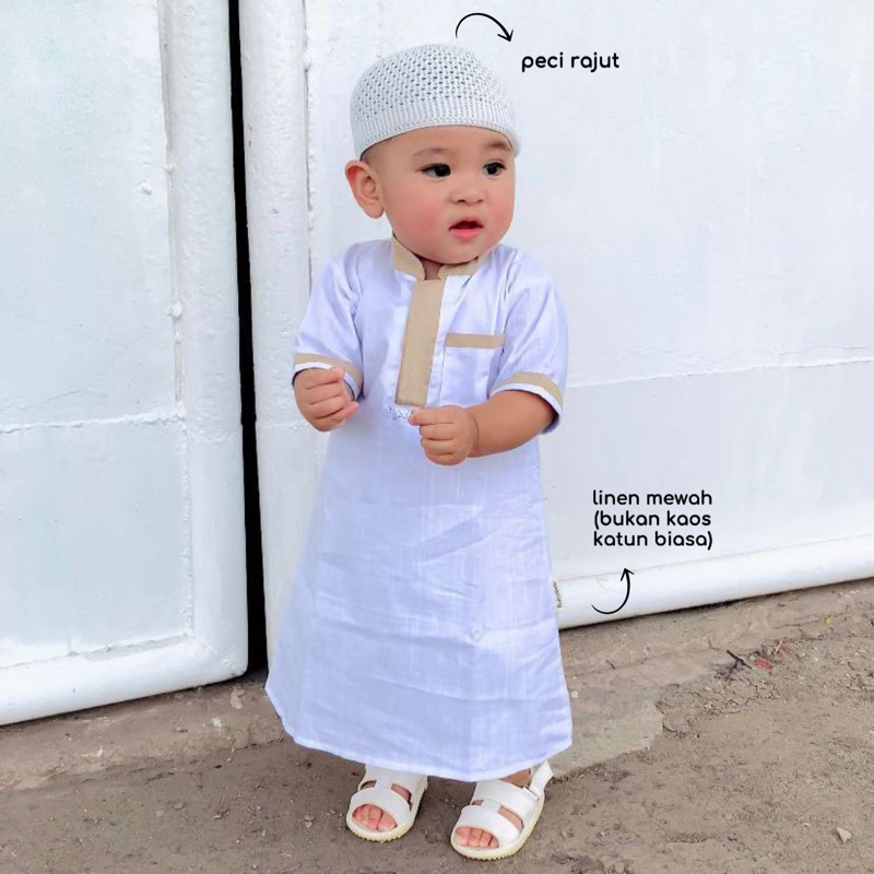SNI CERTIFICATION Baby Pakistani Arabic Robekoko Gamis set Muslim ...