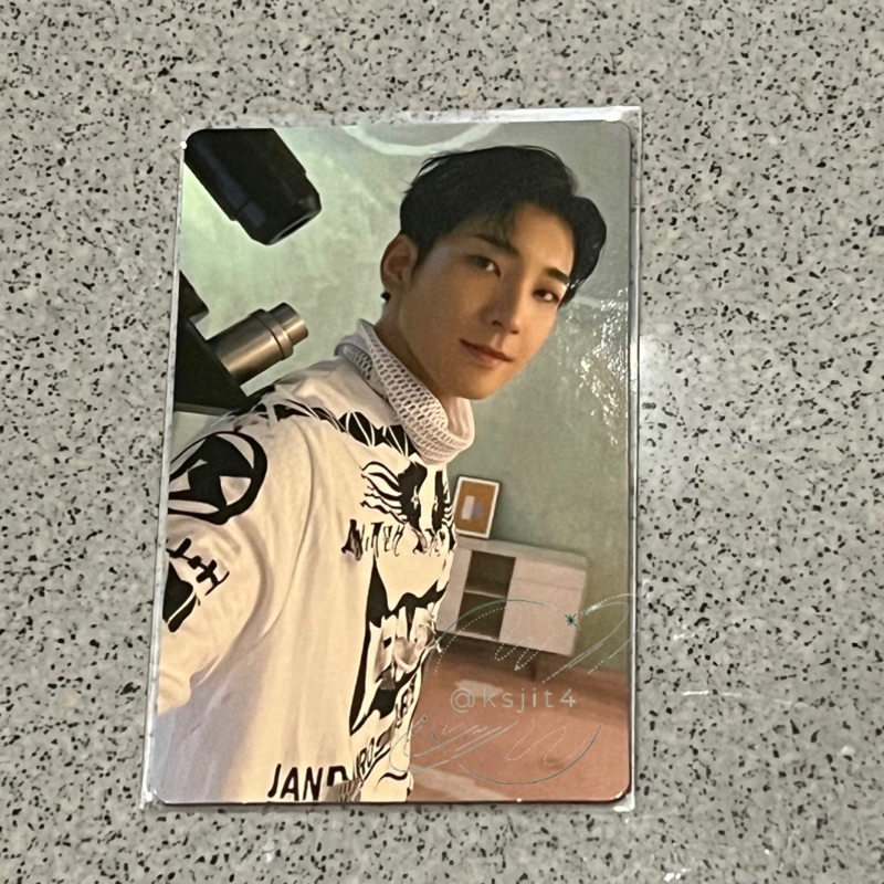 Photocard seventeen wonwoo attaca carver pc wonu svt | Shopee Philippines