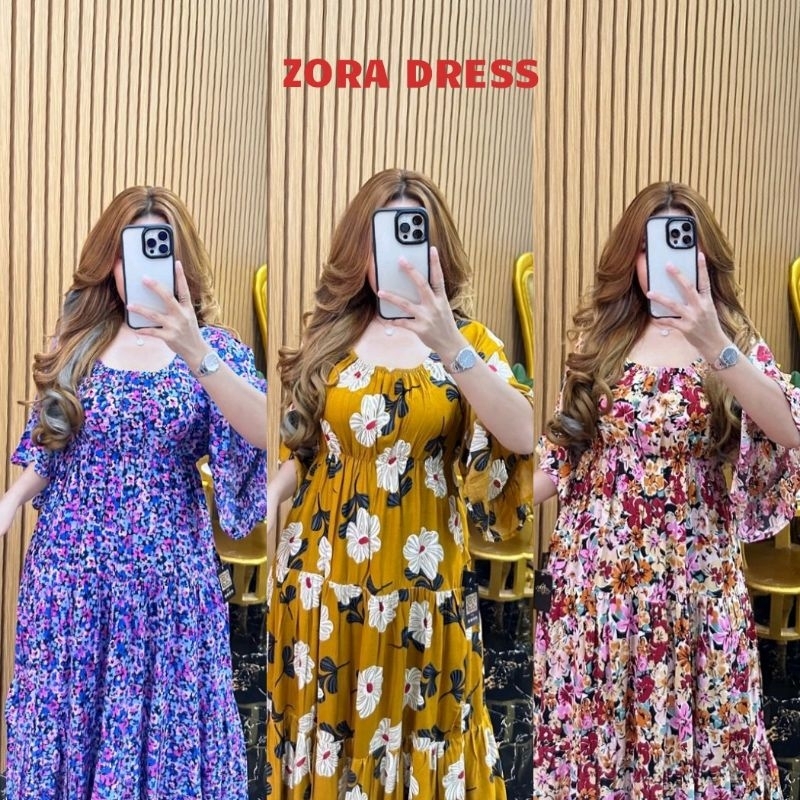 Zora DRESS DST/FLOWLA DRESS/DST COLLECTION | Shopee Philippines