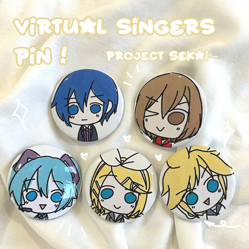 Virtual singer pins vocal (kaito, len, rin, meiko, miku) | Use project ...