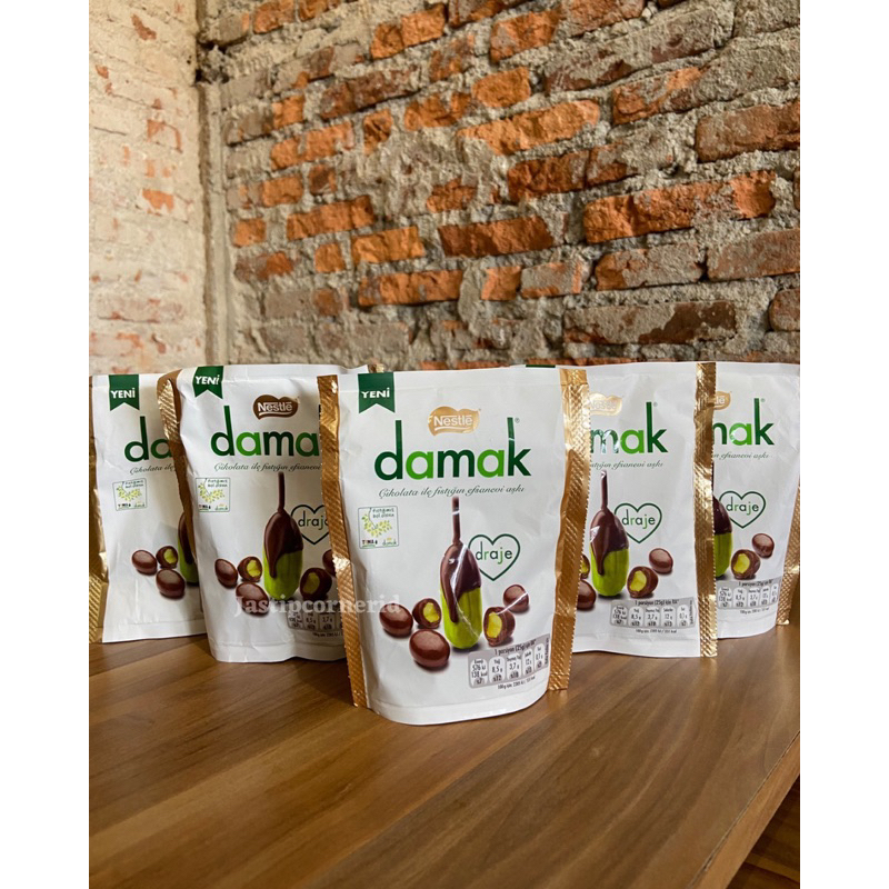 Damak CHOCOLATE NESTLE DAMAK DRAJE/ Turkish CHOCOLATE/PISTACHIO ...