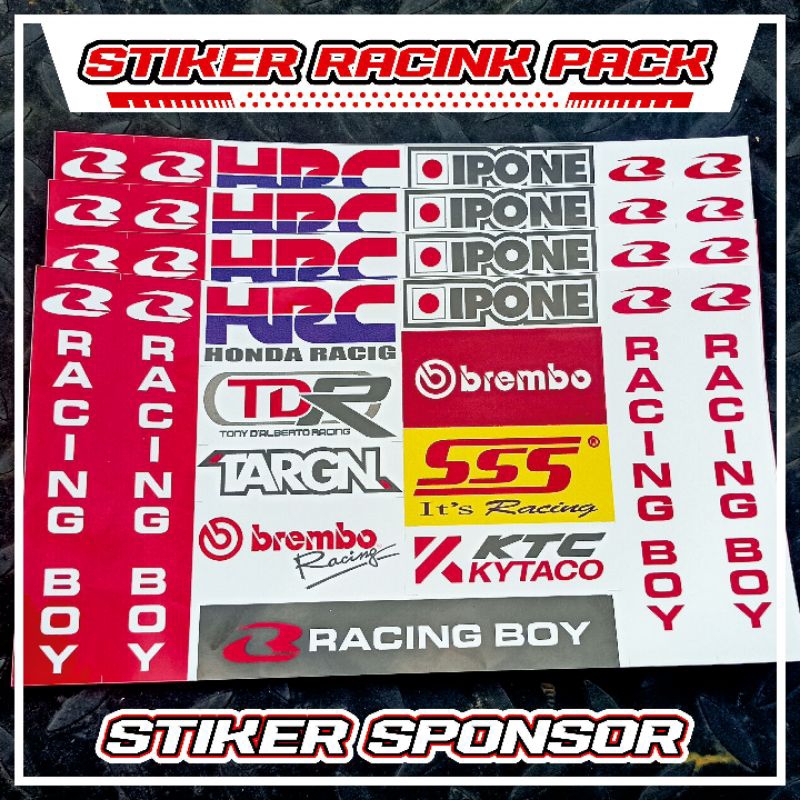 Sponsor Sticker Pack, RCB Sticker, Sticker | Shopee Philippines
