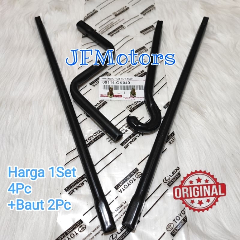 Toyota Kijang Innova Fortuner Complete 4Pc Original Spare Jack Stick ...