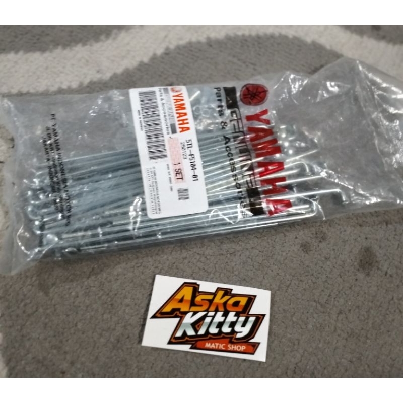 Original Mio Sporty front spokes | Shopee Philippines
