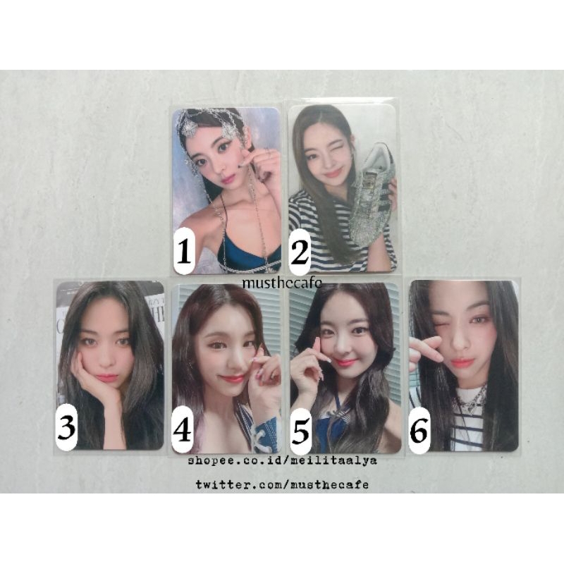 [Ready] photocard pc benefit pob fansign ITZY CHECKMATE Yeji Lia Ryujin ...