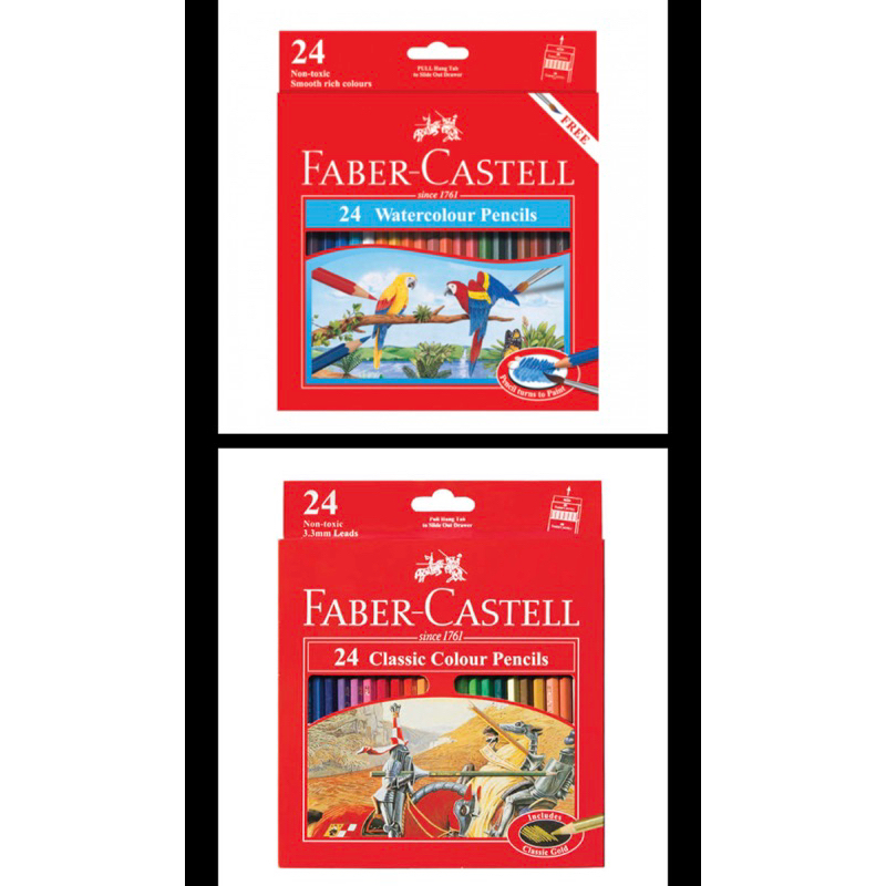Colored Pencils - Faber Castell 24 Colors | Shopee Philippines