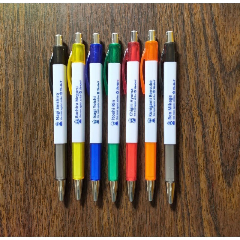 Blue Lock Pen All Chara (limited) | Shopee Philippines