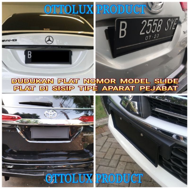 Sliding Hinge model Car Number Plate Holder. Apparatus Type. Official ...