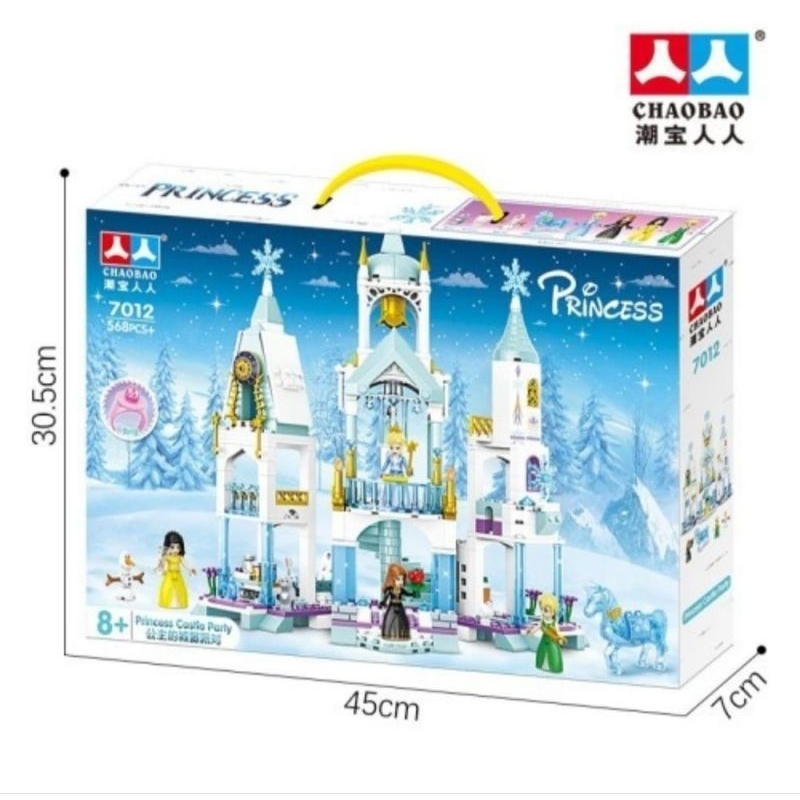 Brick Chaobao Princess Palace - Girls' Toys Brick Princess Palace ...