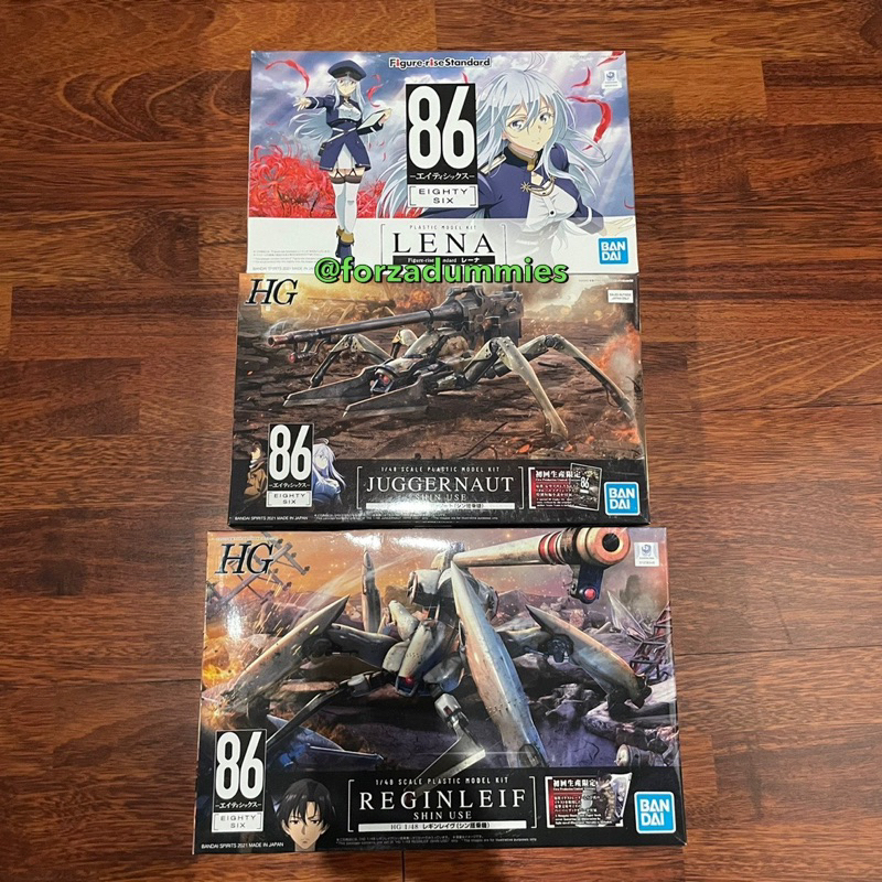 86 Eighty Six Plastic Model Kit Shin Lena (ORIGINAL BANDAI) | Shopee ...