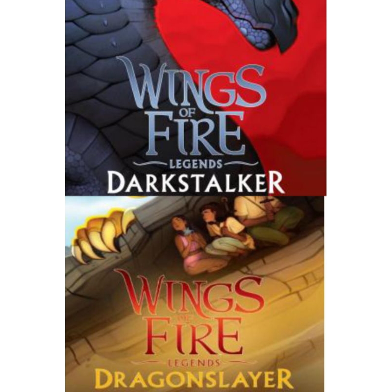 Novel WINGS OF FIRE LEGENDS 2book Pack | Shopee Philippines