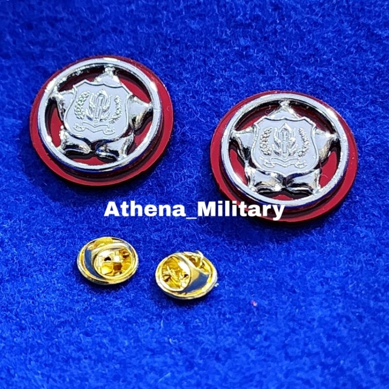 Security MONOGRAM - ACRYLIC Basic Security Guard Collar PIN | Shopee ...